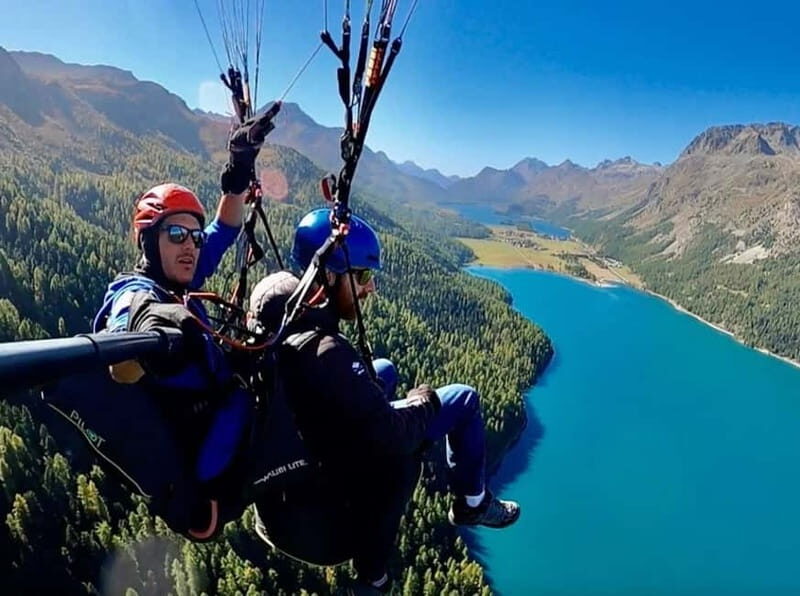 St. Moritz: Engadin paragliding with great extras - The Extras That Add Value