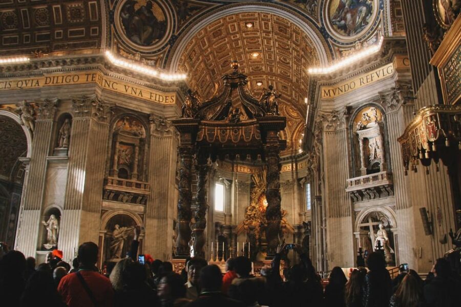 St. Peter's Basilica Walking Tour with Tour Guide - Authentic Experiences and What Youll Encounter