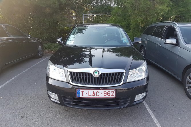 Standard vehicle from Charleroi airport to city of Brussels - Key Points