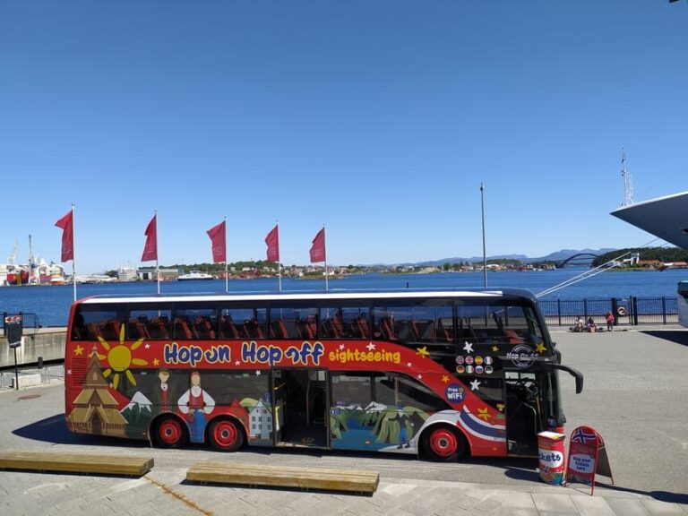 Stavanger: 24-Hour Hop-On Hop-Off Bus Pass - The Route Breakdown and Highlights