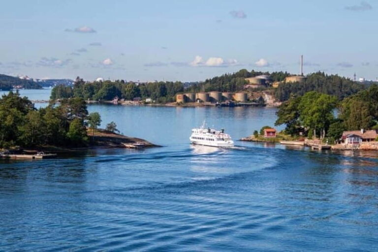 Stockholm: Archipelago Guided Boat & Walking Tour of Vaxholm - The Boat Cruise: Scenic Views and Stories