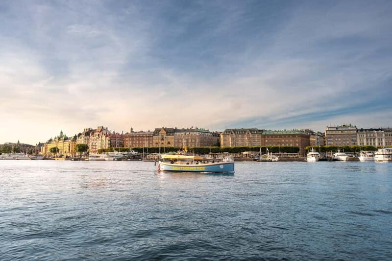 Stockholm: Guided City Sightseeing Open Electric Boat Tour - What You Can Expect From the Tour