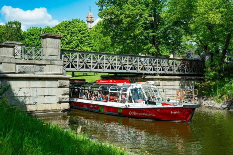 Stockholm: Royal Bridges & Canal Boat Tour with Audio Guide - Comfort, Convenience, & Extras Onboard