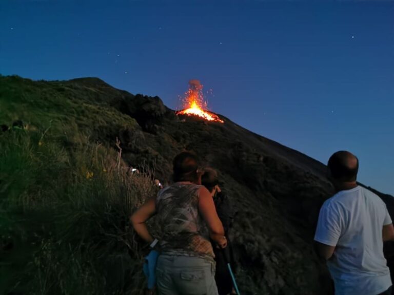 Stromboli: Sunset Trekking at Sciara del Fuoco - Visiting the Island Cemetery and Sciara del Fuoco