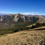 Sunset at the Monges lake and peaks - The Hiking Itinerary in Detail