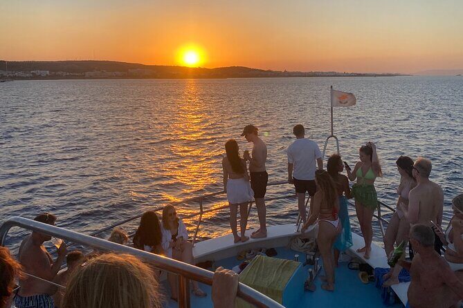 Sunset Boat Trip to Cape Greco and Blue Lagoon - The Itinerary in Detail