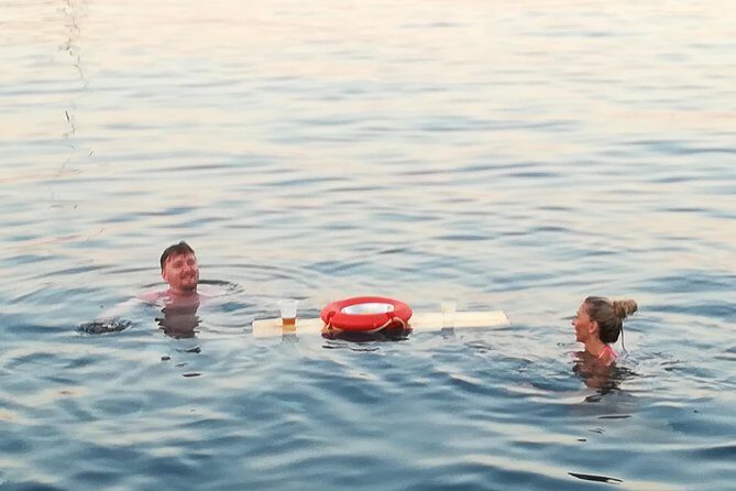 Sunset Cruise with a Swimming Stop at Kalithea Bay - The Sunset and Views