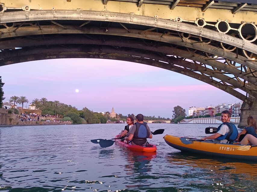 Sunset Kayak: Historic Seville, Triana and La Cartuja - The Itinerary: Highlights of Your River Journey