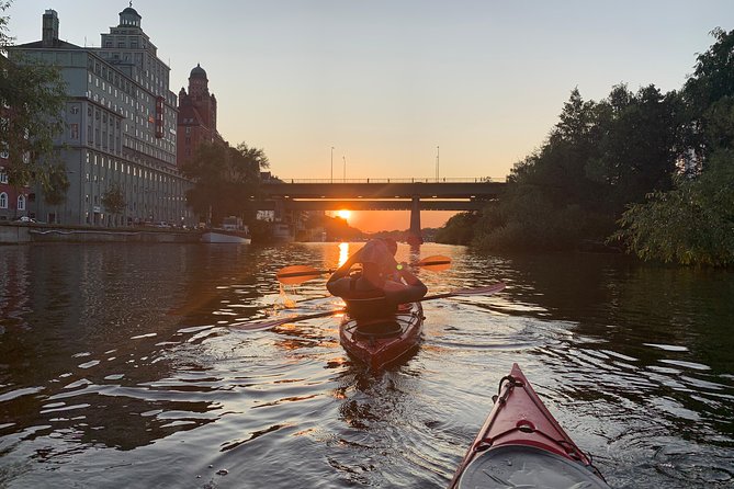 Sunset Kayak Tour in Central Stockholm and Swedish Fika - Key Points: