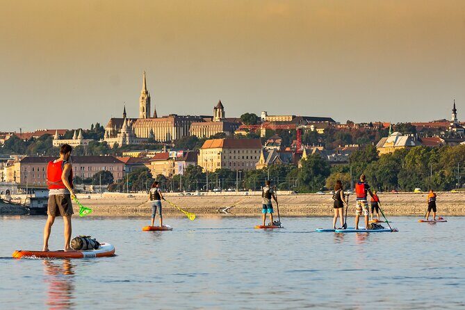 SUP Budapest: Sunset tour - The Paddle and the Scenery