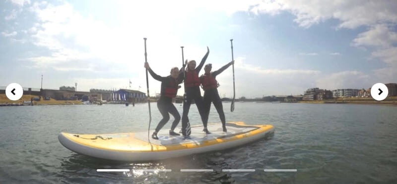 SUP Yoga Class - The Location and Setting
