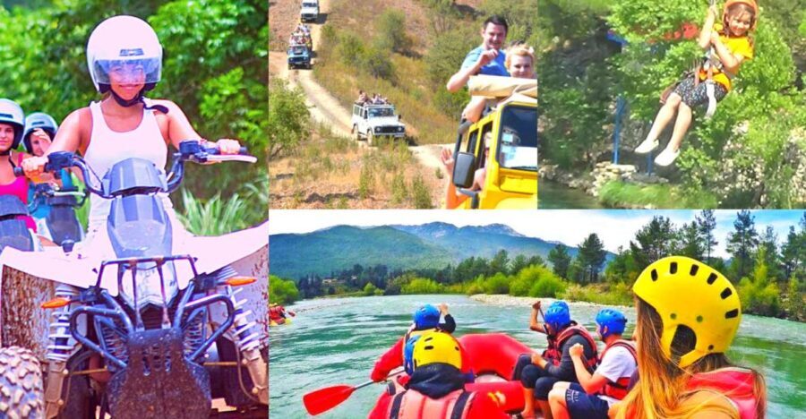 Super Combo: Rafting, Quad or Buggy Ride, Zipline, Jeep Tour - The River Rafting Experience