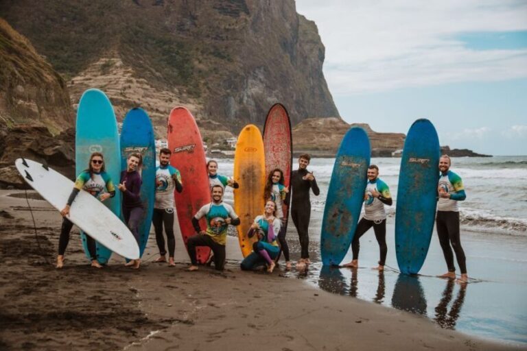 Surf lesson in Madeira - What’s Included and What to Bring