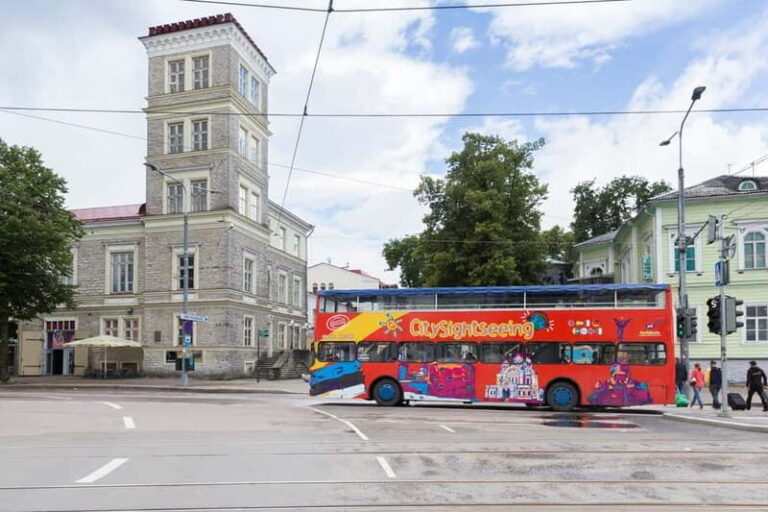 Tallinn: City Sightseeing Hop-On Hop-Off Bus Tour - What’s Included and What’s Not
