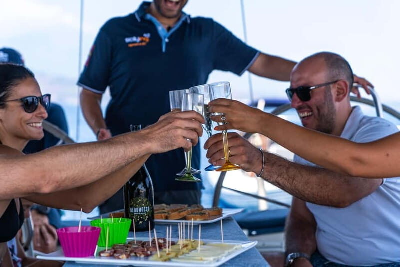Taormina: Sailing boat tour with aperitif included - The Itinerary in Detail