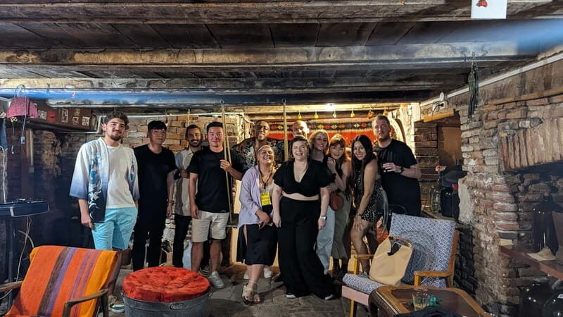 Tbilisi: Irine's Pub Crawls - How the Tour Begins: Meet at Fabrika Hostel