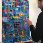 Techno Painting Workshop - The Artistic Technique & Experience