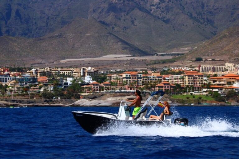 Tenerife: Rent a Boat with No License, Self Drive - Exploring Tenerife’s Coastline