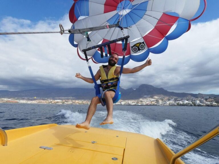 Tenerife South: Parascending Experience with Boat Ride - The Itinerary: What You Can Expect