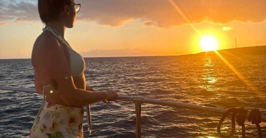 Tenerife: Sunset Catamaran Tour with Transfer, Buff & Drinks - The Itinerary and Highlights