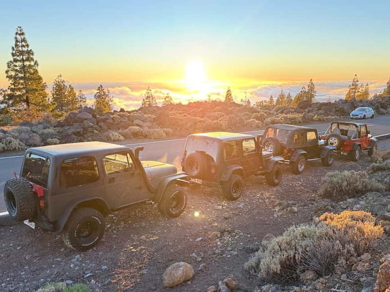 Tenerife: Wrangler jeep tour in the volcano teide at sunset - The Practical Details and Value