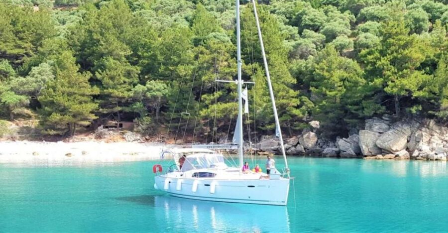 Thassos Island: Sailing Day Cruise Beer & Snack - The Navigation and Stops