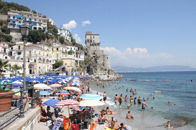 The Amalfi Coast by the sea, Positano Amalfi from Salerno - The Sum Up