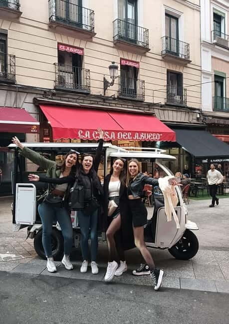 The best tuktuk tour in Madrid - The Itinerary Breakdown