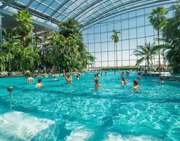 Therme Bucharest - Private Transfer and 3 Hours Tickets - The Three Main Areas: The Palm, Galaxy, and Elysium