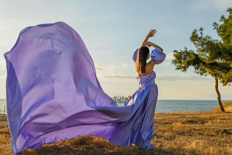Thessaloniki: Flying Dress Photoshoot - The Photography and the Results