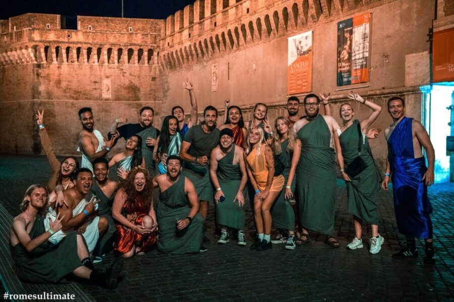 Toga pub crawl with open-bar Party in Rome - What’s Included and What’s Not