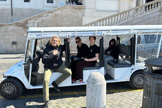 Top Ten Rome Major Attractions Private Tour by Golf Cart - Practical Considerations