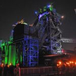 Torchlight tour of the old ironworks - Exploring the Duisburg-Nord Ironworks by Torchlight
