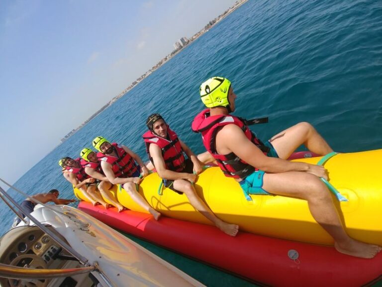 Torrevieja: Banana Boat Ride with Instructor - The Experience in Detail