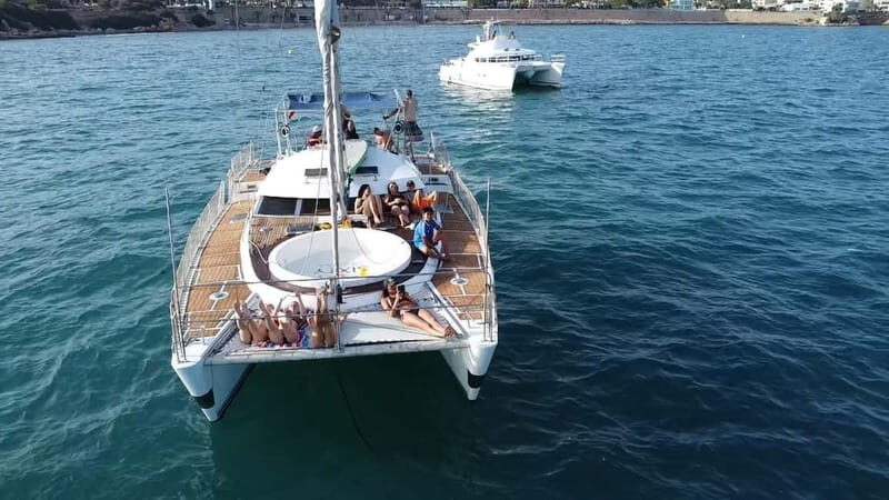 Torrevieja: Catamaran ride and sunset with swimming. - The Itinerary in Detail