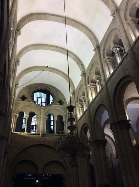 Tour Cathedral of Santiago with roofs & Portico de la Gloria - The Portico de la Gloria: The Romanesque Treasure