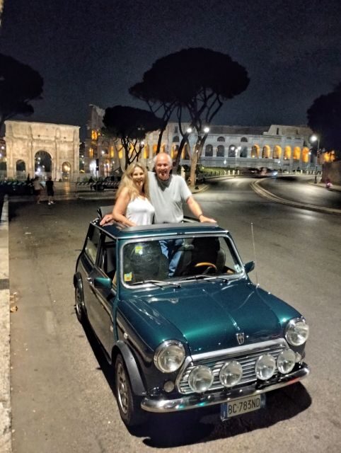 Tour of Rome in Mini Cooper Classic Cabriolet - The Vintage Mini Cooper Cabriolet: Style & Comfort
