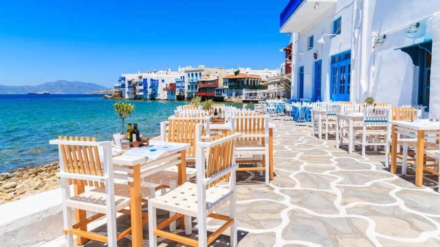 Tradiotional food and drinks with a Mykonian girl - The Itinerary Breakdown