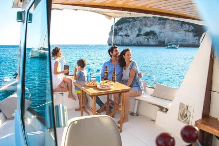 Traditional boat 10 beaches in the south of Menorca. Snorkeling, SUP and drinks - What Travelers Say