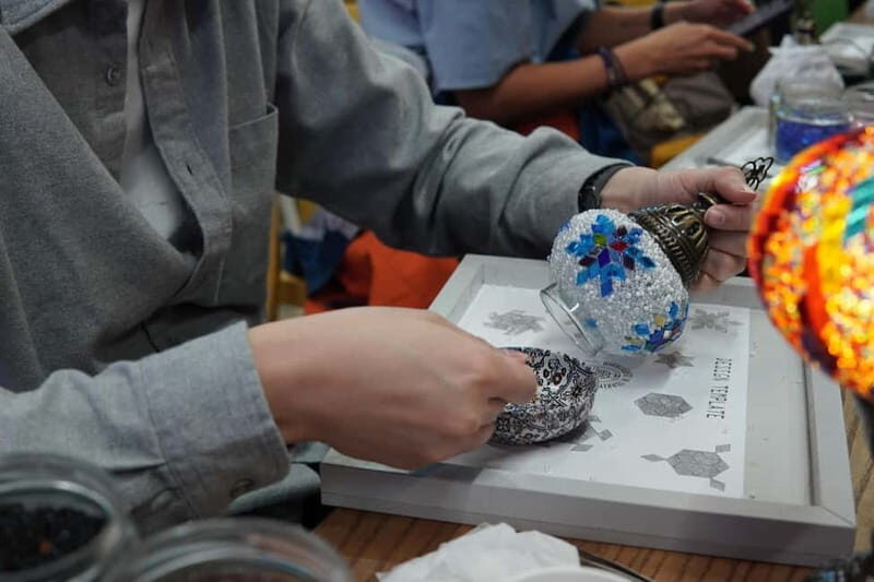 Traditional Mosaic Lamp & Candle Holder Workshop in Antalya - The Itinerary and What You Can Expect