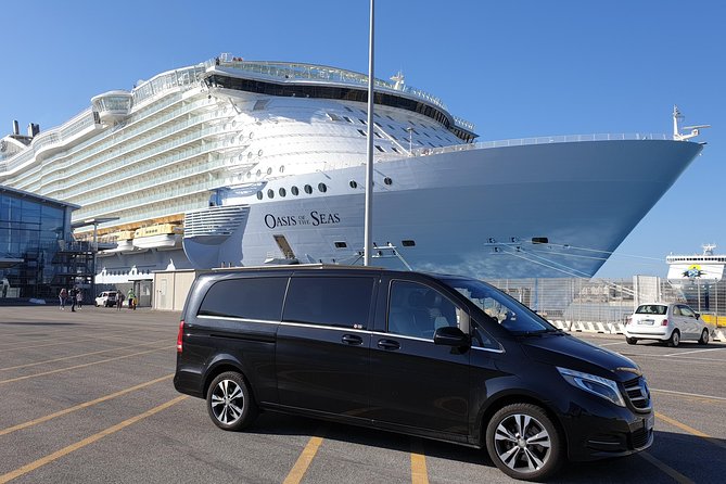 Transfer from Civitavecchia port to Fco Rome airport or Rome - Key Points