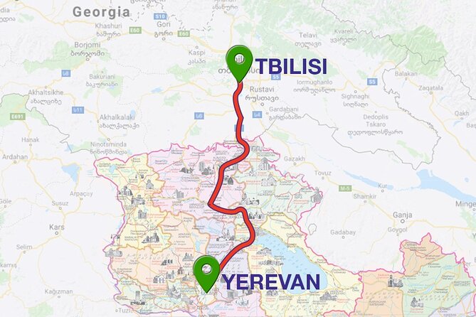 Transfer Yerevan-Tbilisi or Vice Versa - Introduction