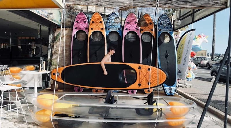 Transparent Stand Up Paddle Rental (single-seater) - Why a Transparent SUP?