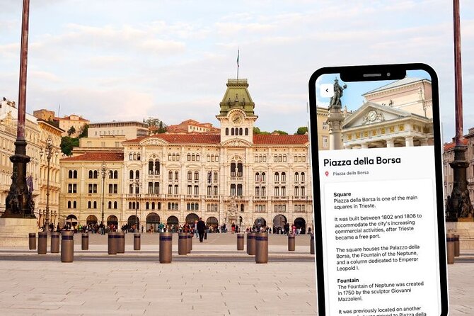 Trieste Exploration Game and City Tour on your Phone - Key Points