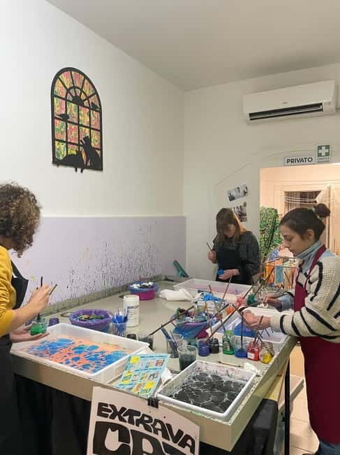 Trieste: Marbling Workshop - The Workshop Venue and Setting