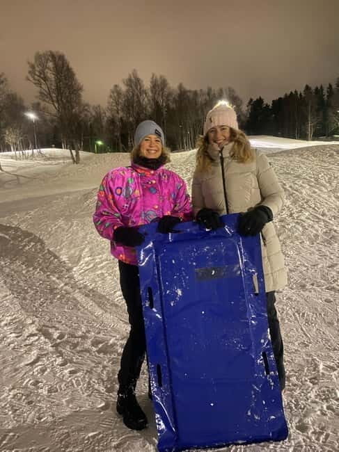 Tromsø: Snow Sledding, Mini Skiing, Lasso and Reindeer Hides - Who Will Love This Tour?