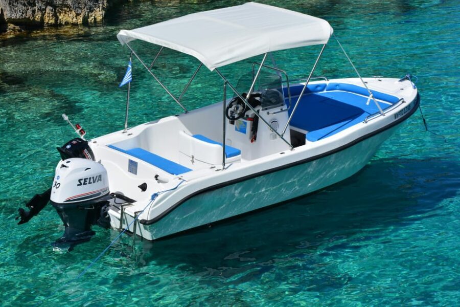 Tsilivi: Full Day Boat rental to Shipwreck & Blue Caves - Detailed Breakdown of the Itinerary