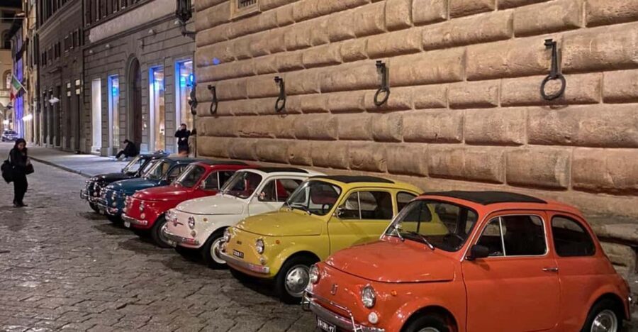 Tuscan Evening Tour: Fiat 500, 8:30 to 10 PM - Key Points
