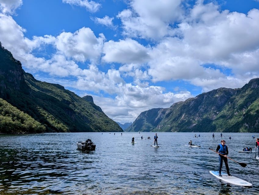 Two Fjord SUP n Sauna Guided Paddle Tour (Stavanger) - Exploring the Frafjord & Dirdal Fjord Adventure