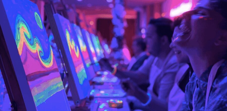 Valencia: Pinta un cuadro fluorescente y bebe vino - What is the experience really like?